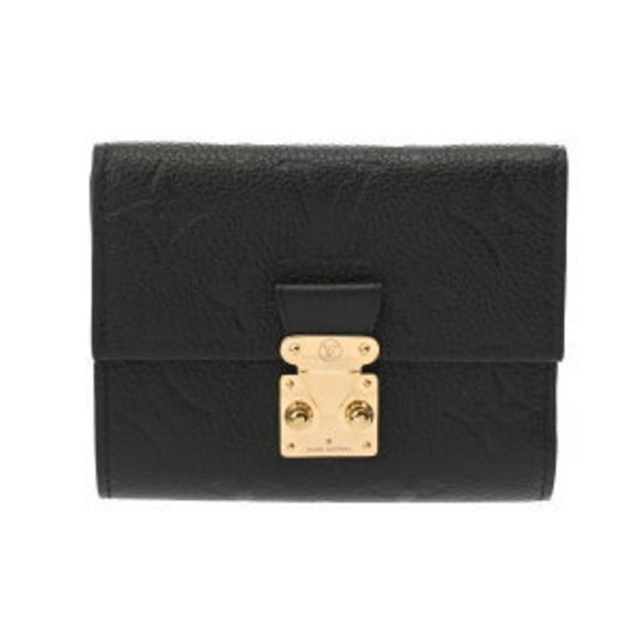 Louis Vuitton | Bags | Louis Vuitton Black Wallet Tri Sarah Metis ...
